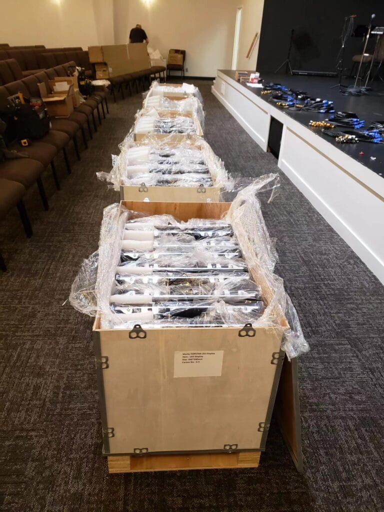 Case of Canada Indoor Church Stage LED Display - LED-displays,LED ...